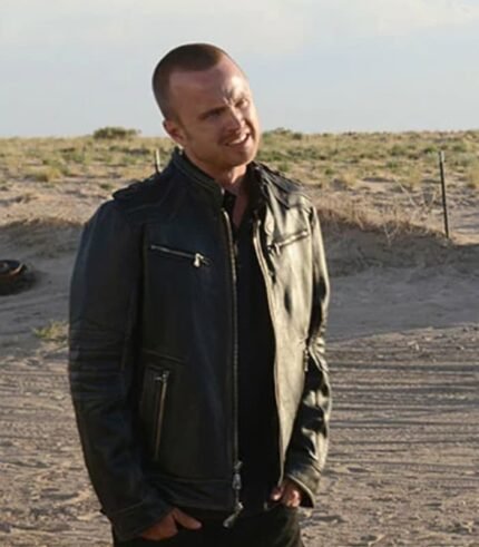 Breaking Bad Aaron Paul Jacket | Jesse Pinkman Leather Jacket