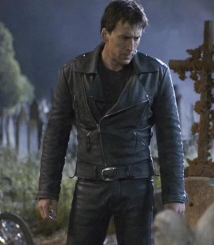 Ghost Rider Nicolas Cage Leather Jacket | Johnny Blaze Jacket