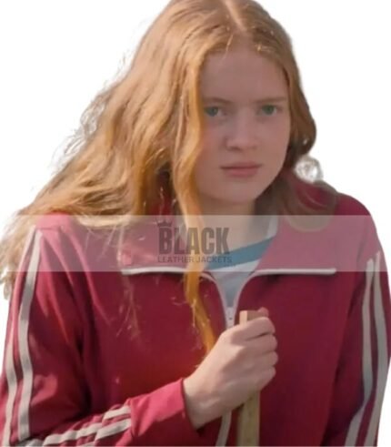 Stranger Things Sadie Sink Jacket | Max Mayfield Red Jacket