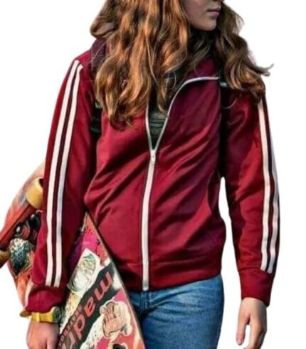 Stranger Things Sadie Sink Jacket | Max Mayfield Red Jacket