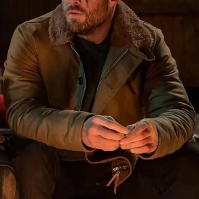 Extraction 2 Chris Hemsworth Jacket | Tyler Rake Brown Jacket